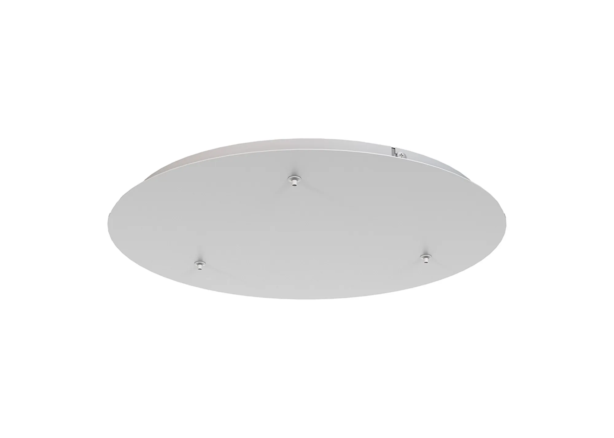 M8261 Elsa Bespoke Mantra Elsa 3 Hole 500mm Round Canopy Kit White - Inspired Lighting Ltd.